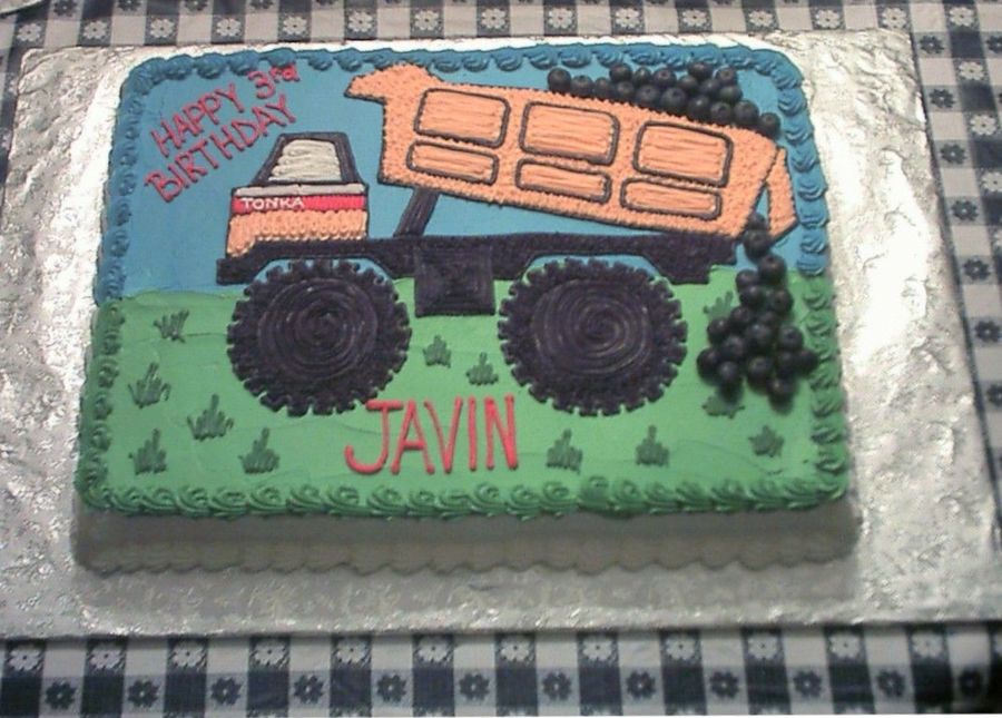 Tonka Birthday - CakeCentral.com