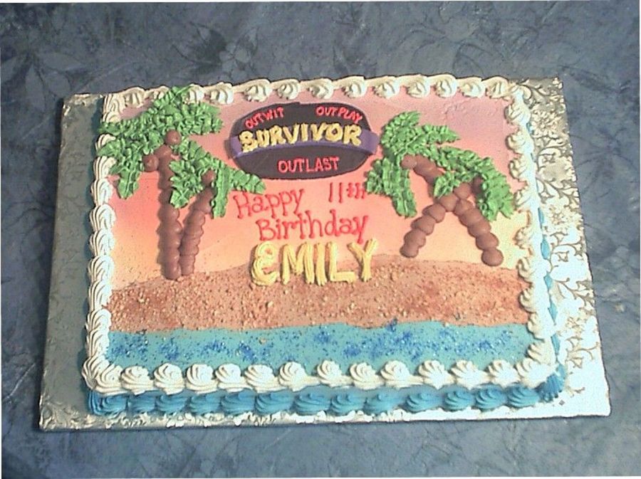 Survivor Birthday - CakeCentral.com