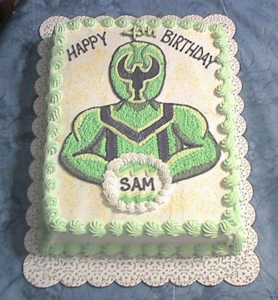 Power Ranger - CakeCentral.com