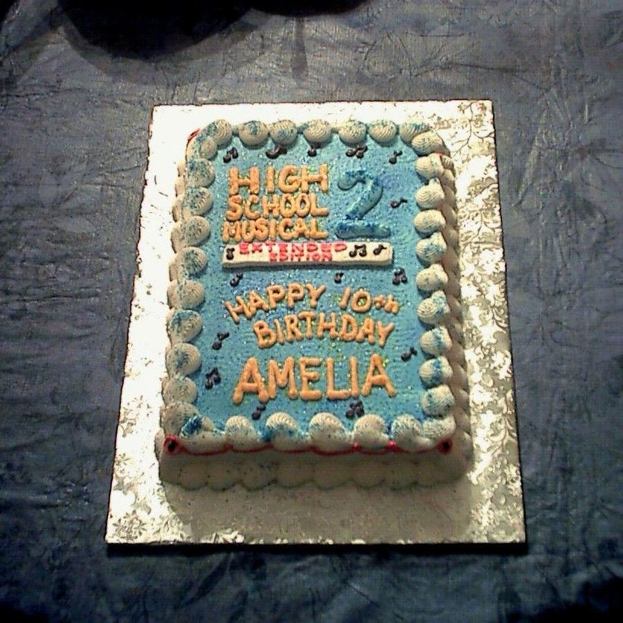 Hsm2 Happy Birthday - CakeCentral.com