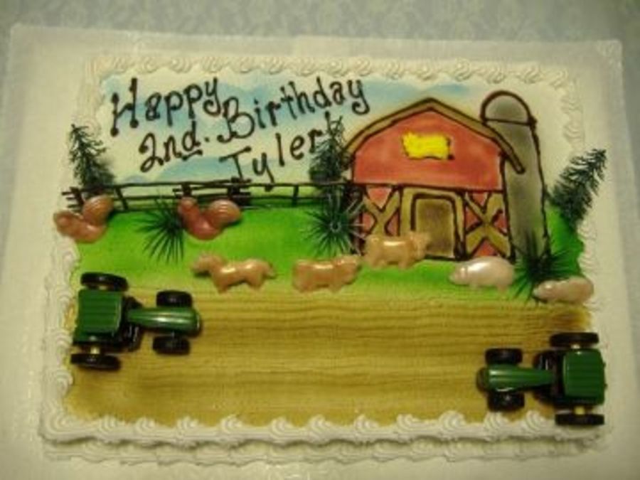 Farm /tractors - CakeCentral.com
