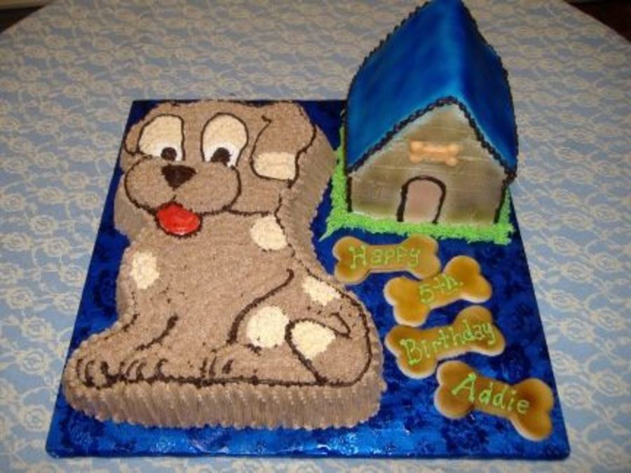 Puppy Dog And Dog House - CakeCentral.com