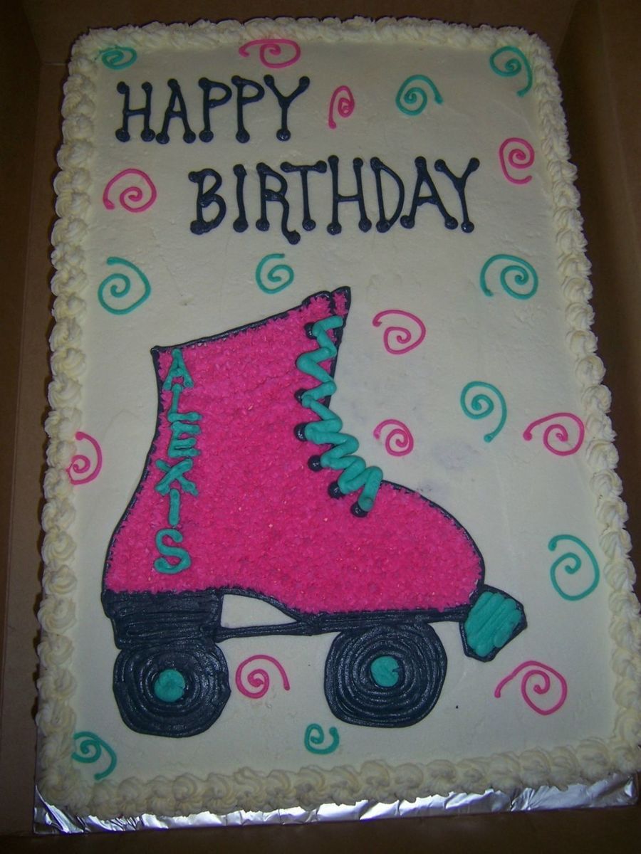 Roller Skate - CakeCentral.com