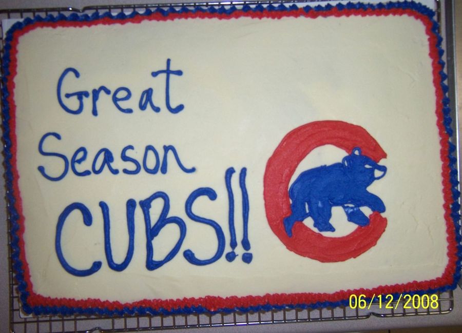 Go Cubs! - CakeCentral.com