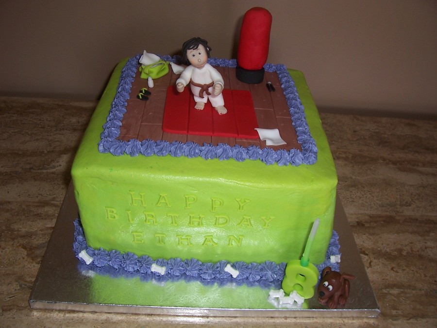 Karate Boy's Birthday! - CakeCentral.com