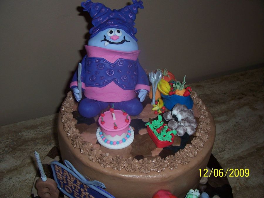 Chowder And Friend Celebrate Joey's Birthday! - CakeCentral.com