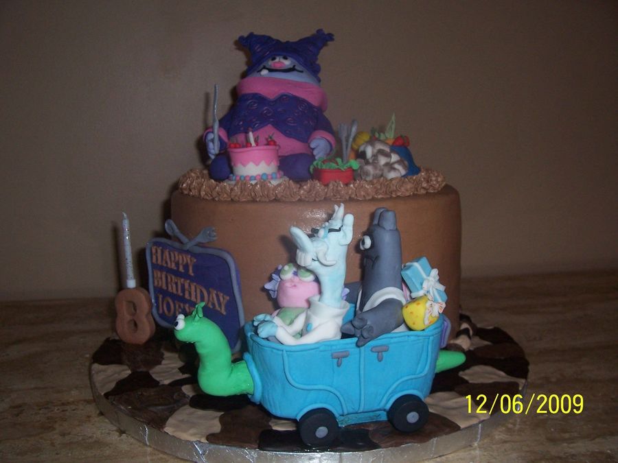 Chowder And Friend Celebrate Joey's Birthday! - CakeCentral.com