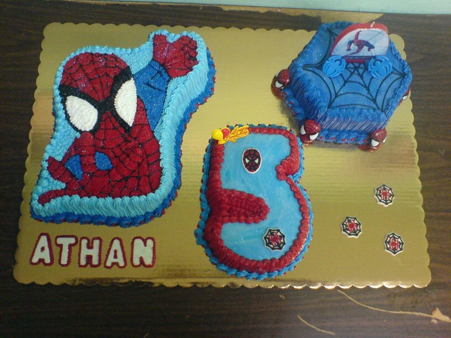 Spider Man Cake - CakeCentral.com