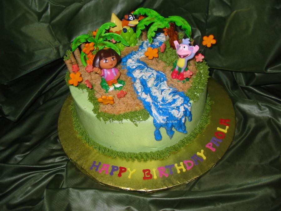 Dora The Explorer And Friends - CakeCentral.com