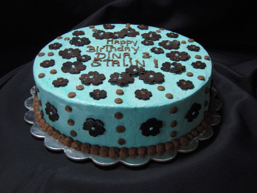 Jade Green And Brown - CakeCentral.com