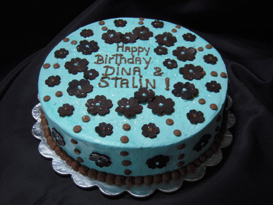 Jade Green And Brown - CakeCentral.com