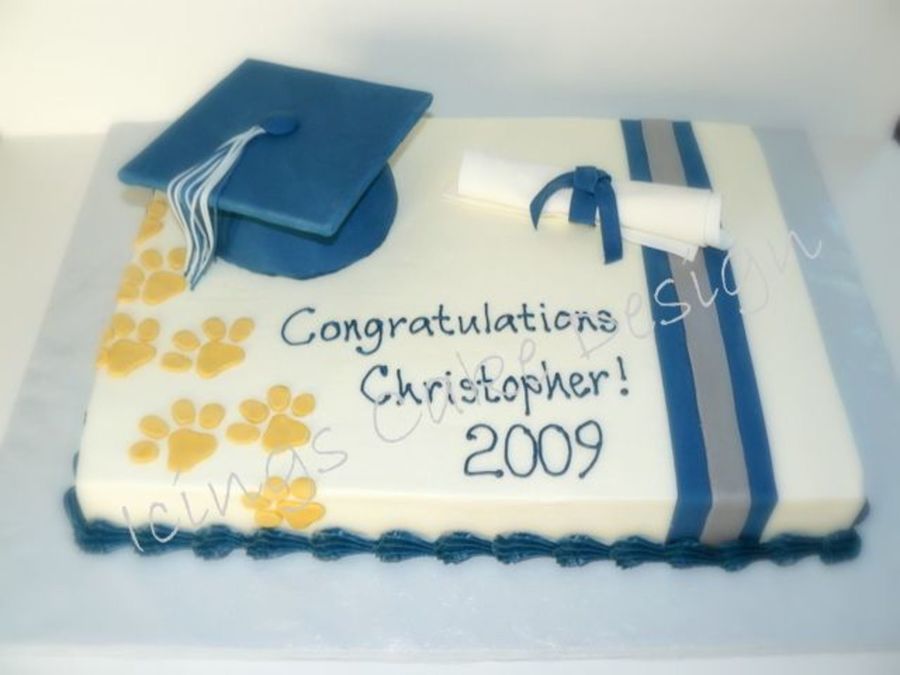 Tiger Graduation - CakeCentral.com