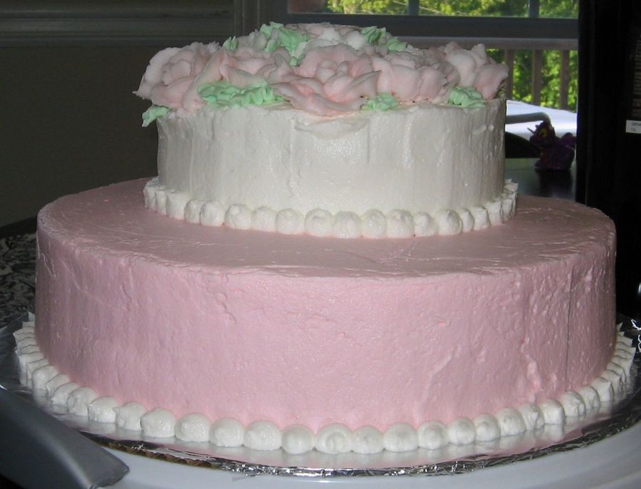 Round, Stacked Cake - CakeCentral.com