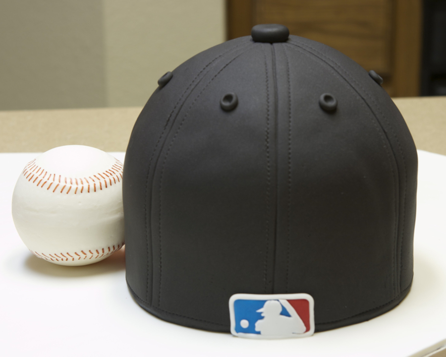 Baseball Hat Cake - CakeCentral.com