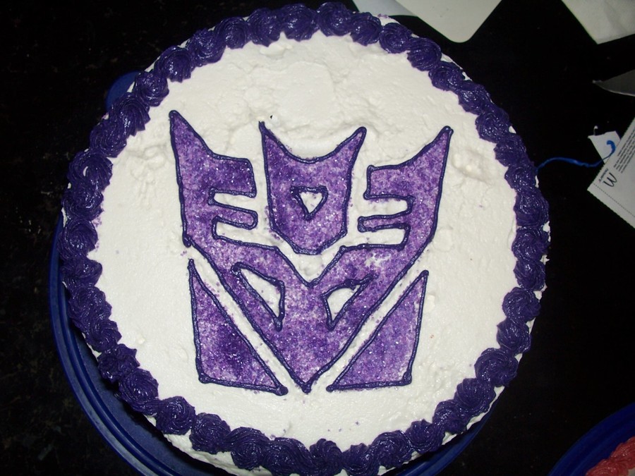 Decepticons Birthday Cake - CakeCentral.com