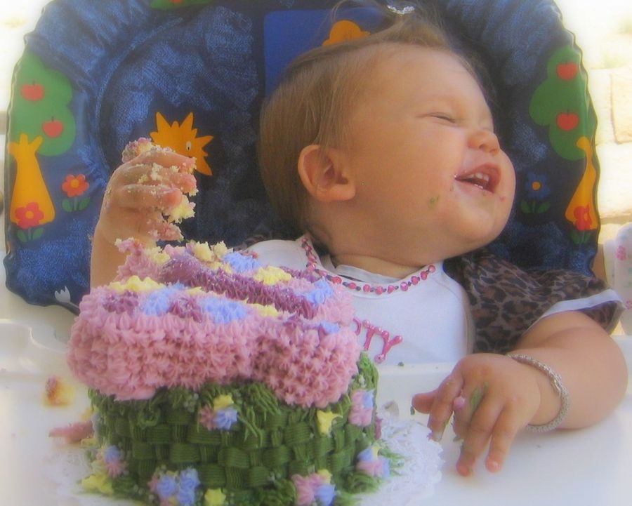 Butterfly Baby - 1St Birthday - CakeCentral.com