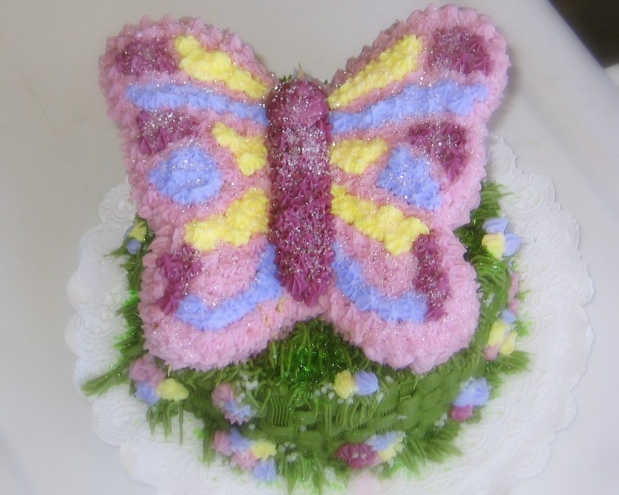 Butterfly Baby - 1St Birthday - CakeCentral.com
