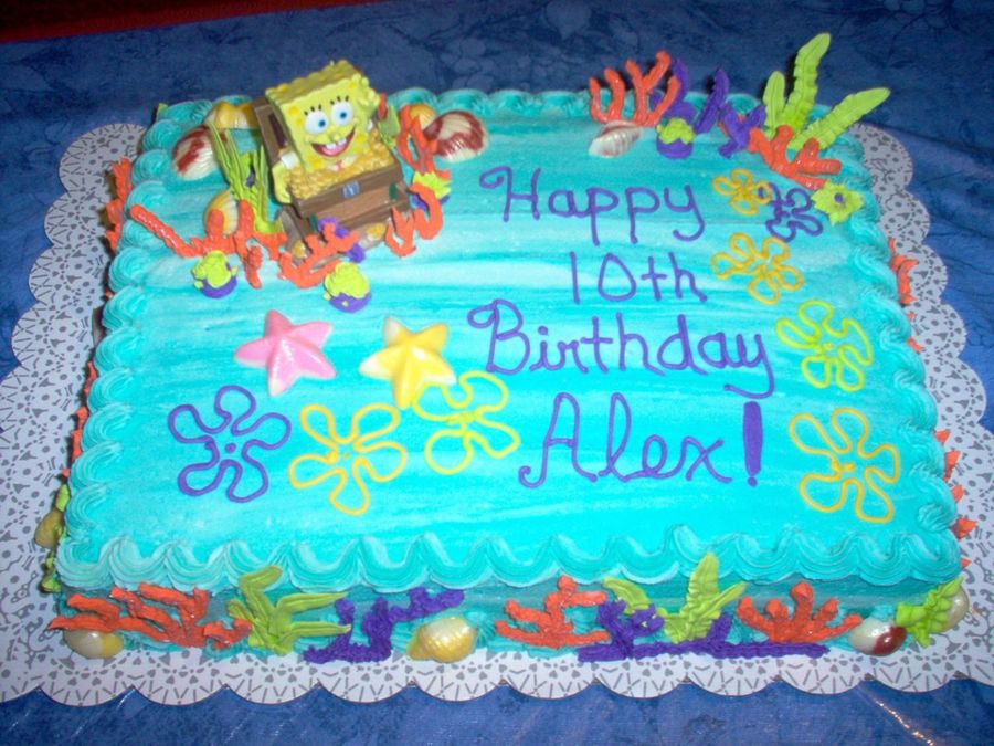Spongebob Under The Sea - CakeCentral.com
