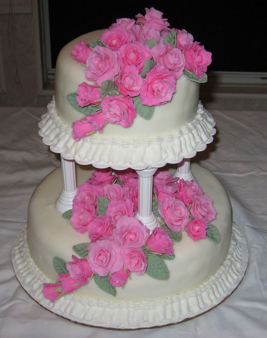 Class Iii Wedding Cake - CakeCentral.com