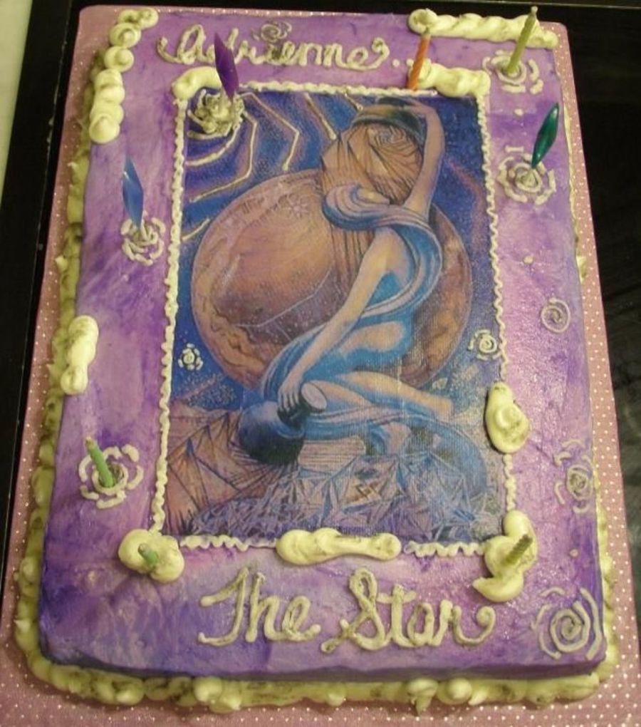 I Made This Cake For My Best Friend Whose Favorite Tarot Card Is The ...