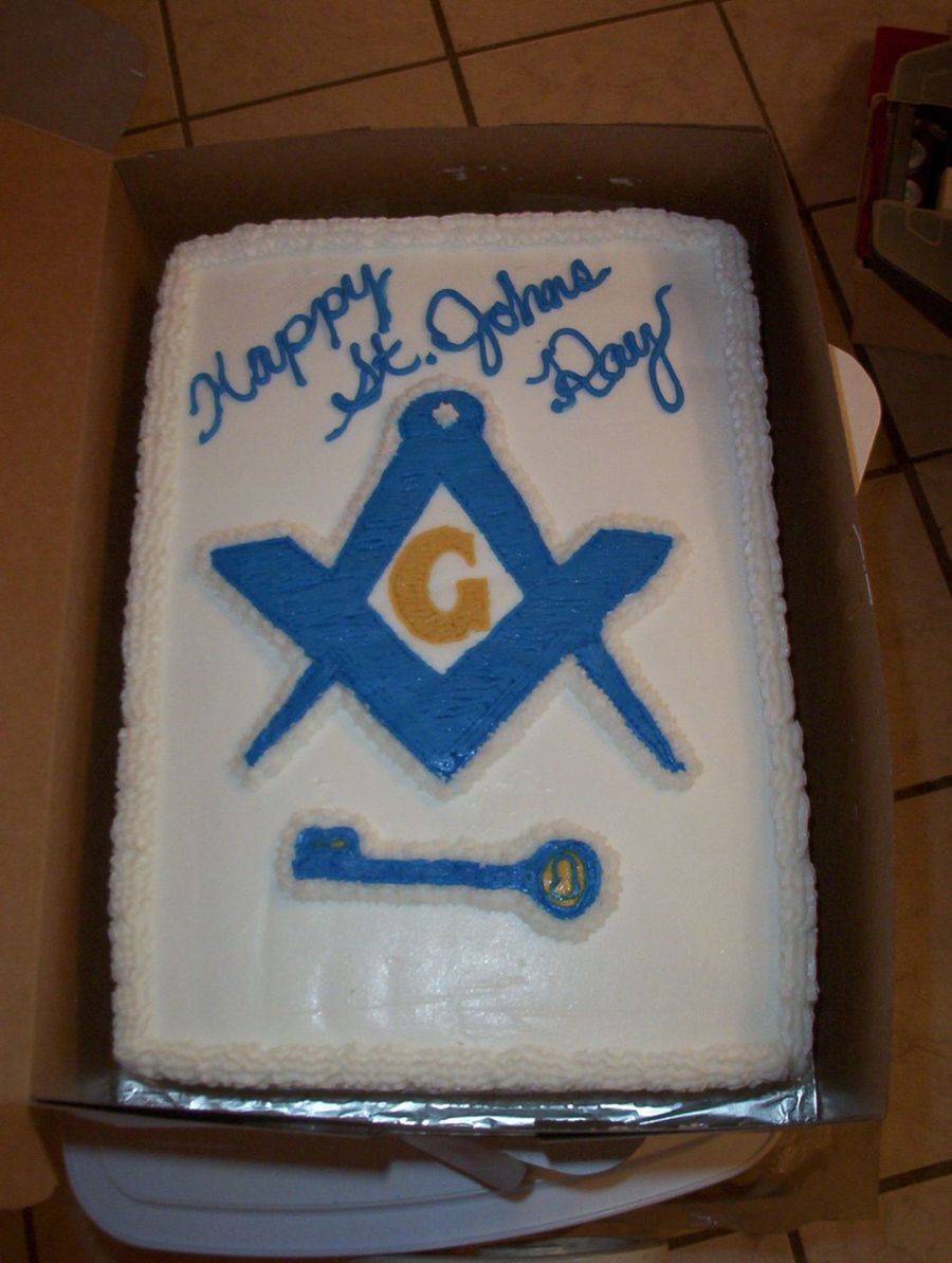 Masonic Cake - CakeCentral.com