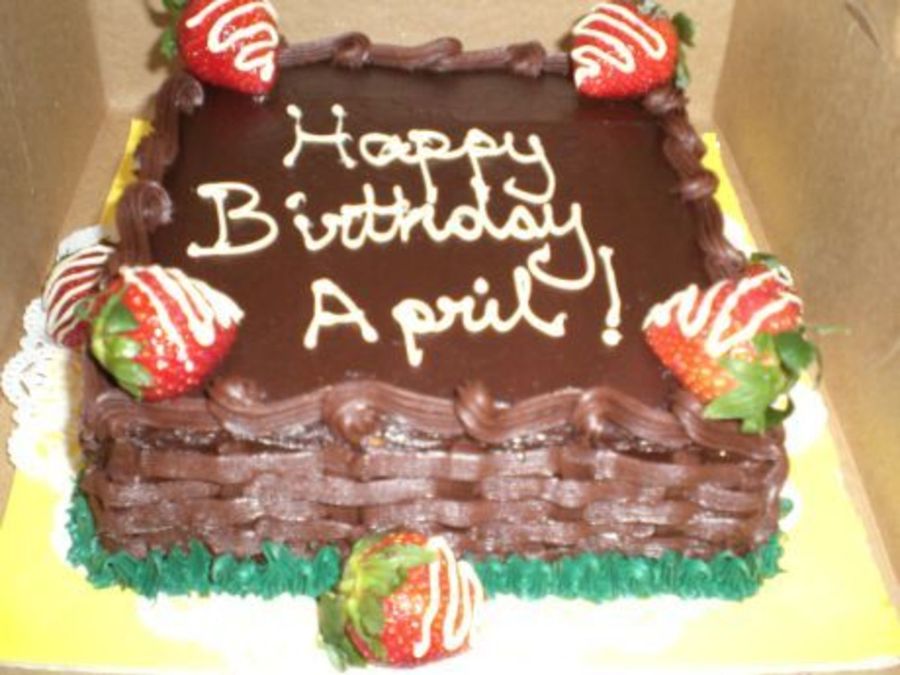 Birthday Cake For A Friend - CakeCentral.com