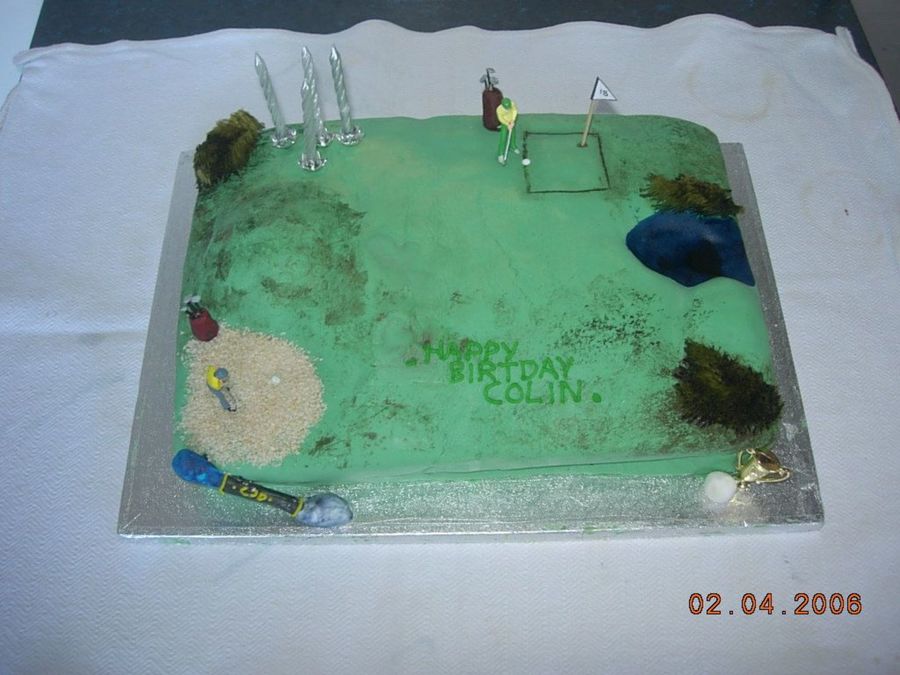 Golf Course - CakeCentral.com