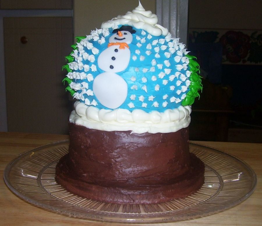 Snowglobe - CakeCentral.com