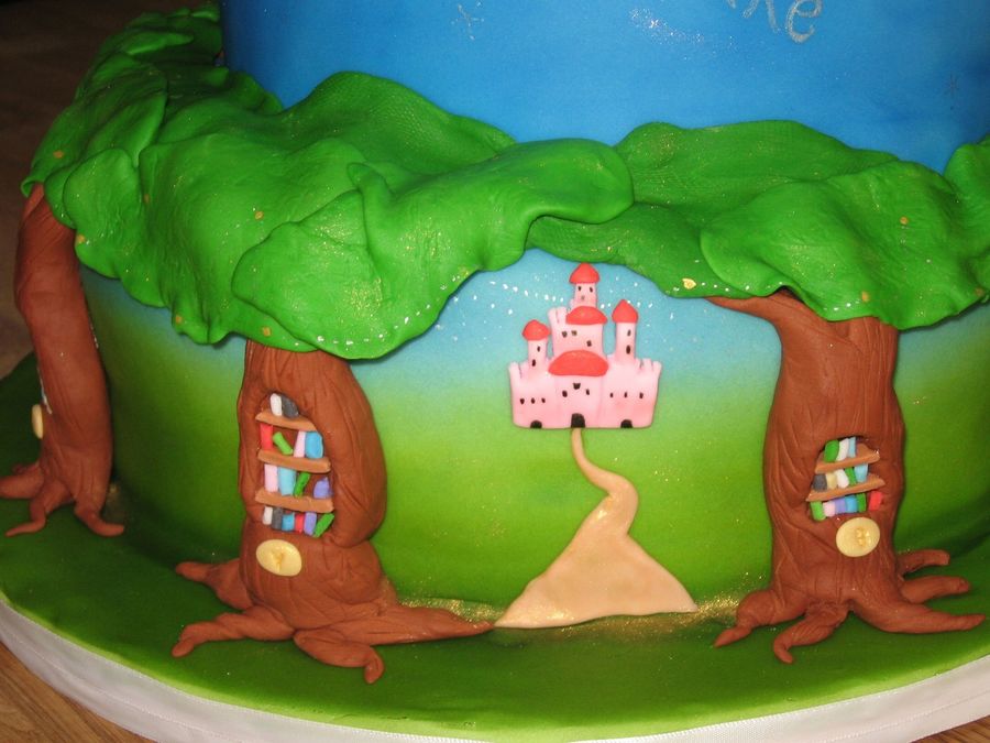 Unicorn Tilted Cake - CakeCentral.com