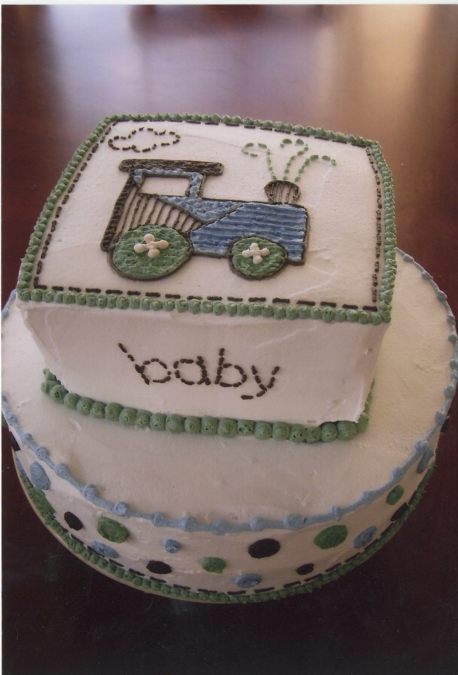 Train Baby Shower - CakeCentral.com