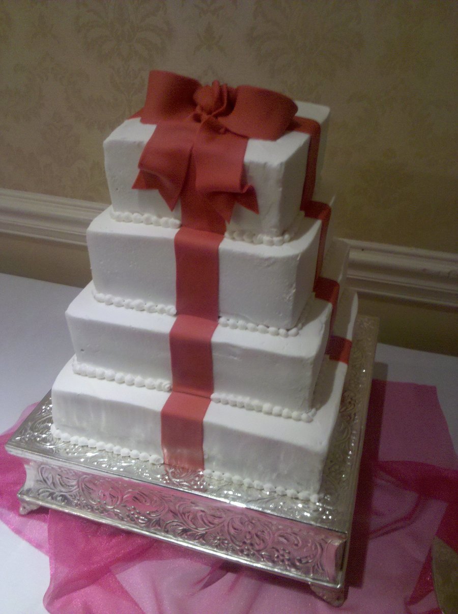 Present Wedding Cake - CakeCentral.com