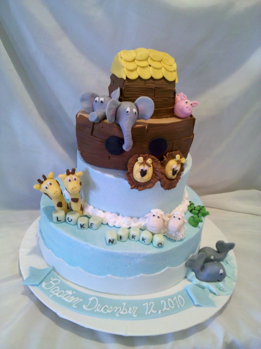 Baptism Noah's Ark - CakeCentral.com