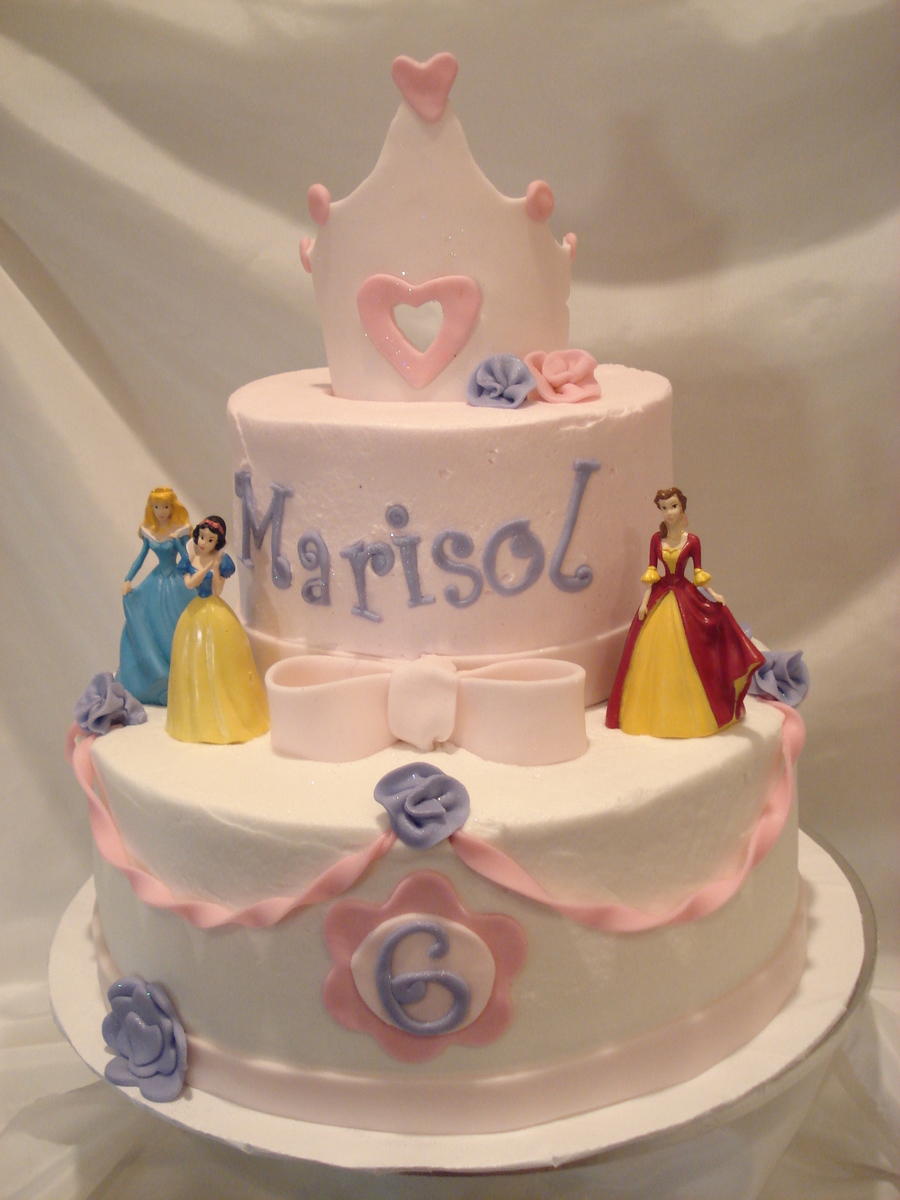 Dinsey Princess Cake - CakeCentral.com