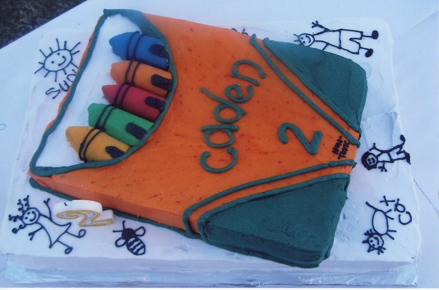 Crayon Cake - CakeCentral.com