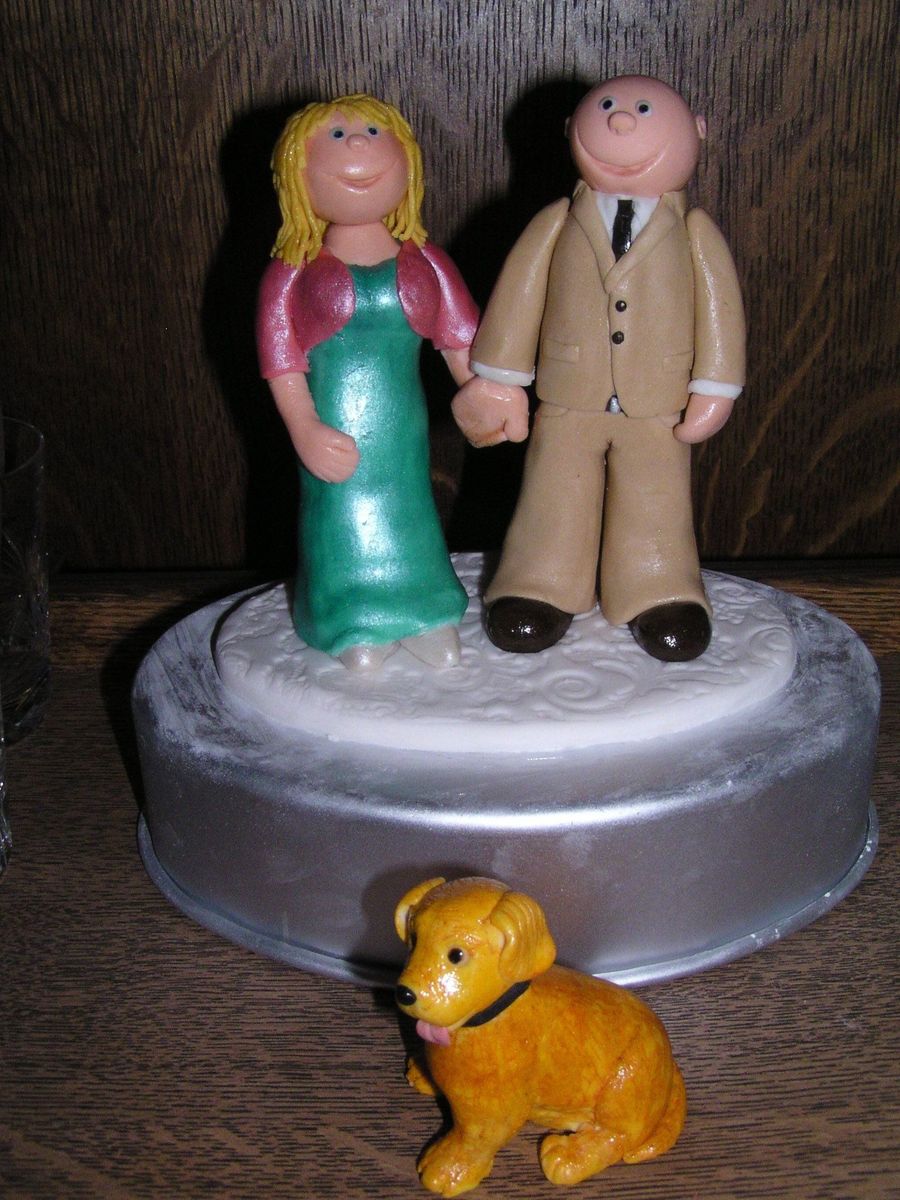 Bride&groom Topper - CakeCentral.com