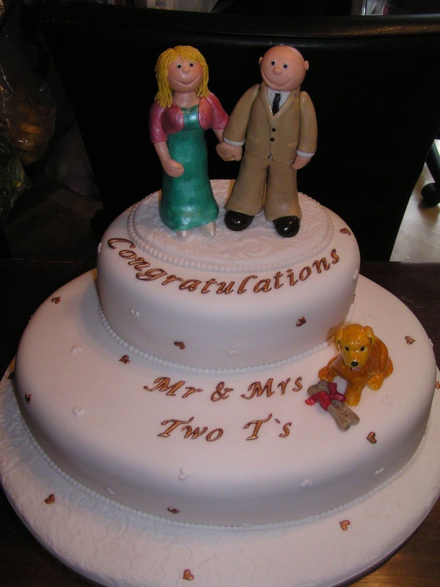 Oval Wedding Cake - CakeCentral.com