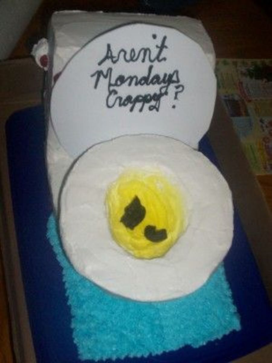 Toilet Cake - CakeCentral.com