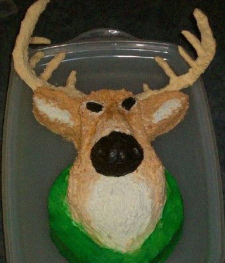 Deer Mount - CakeCentral.com
