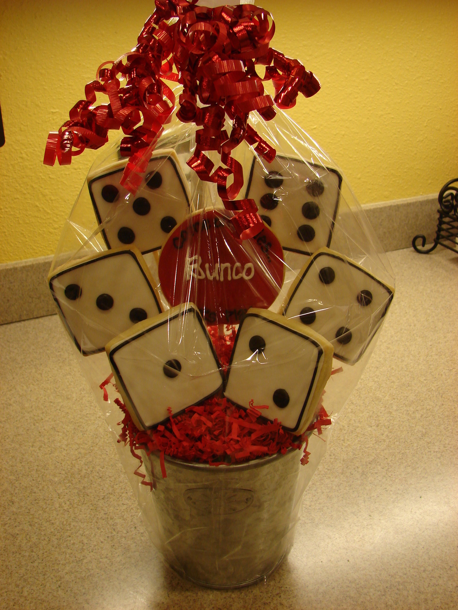 Bunco Cookie Bouquet - CakeCentral.com