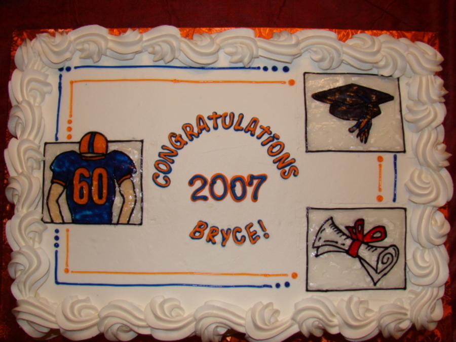 High School Graduation Cake - CakeCentral.com