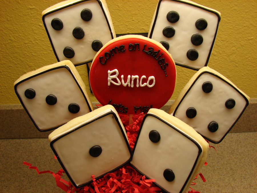Bunco Cookie Bouquet - CakeCentral.com