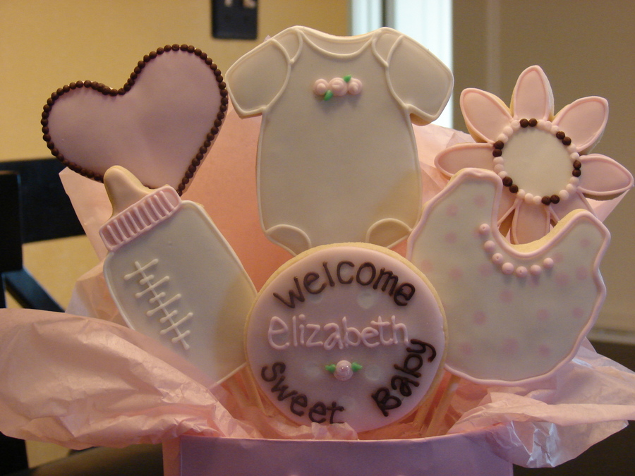 Welcome Sweet Baby Girl - CakeCentral.com