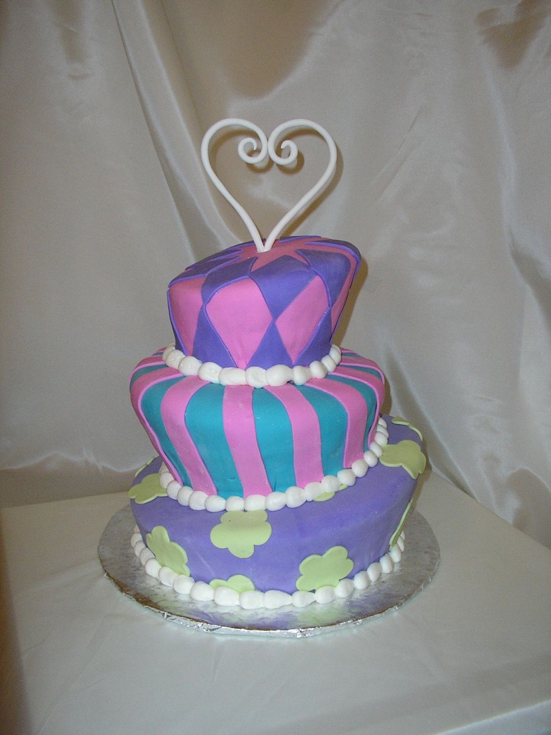 Topsy Turvy Cake - CakeCentral.com