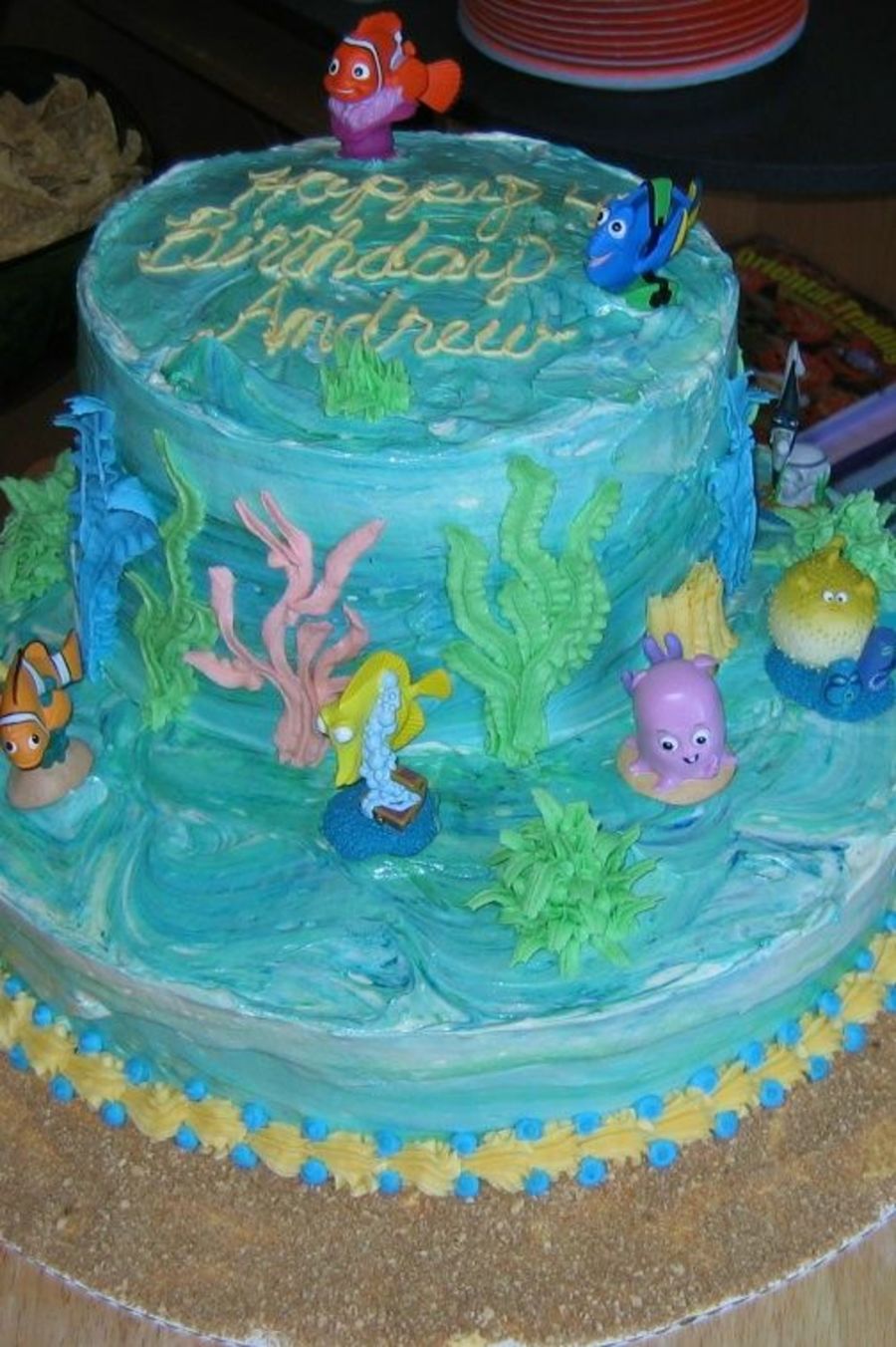 Finding Nemo - Underwater Cake - CakeCentral.com