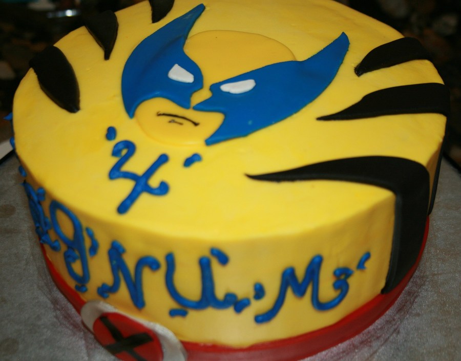 Wolverine Cake - CakeCentral.com