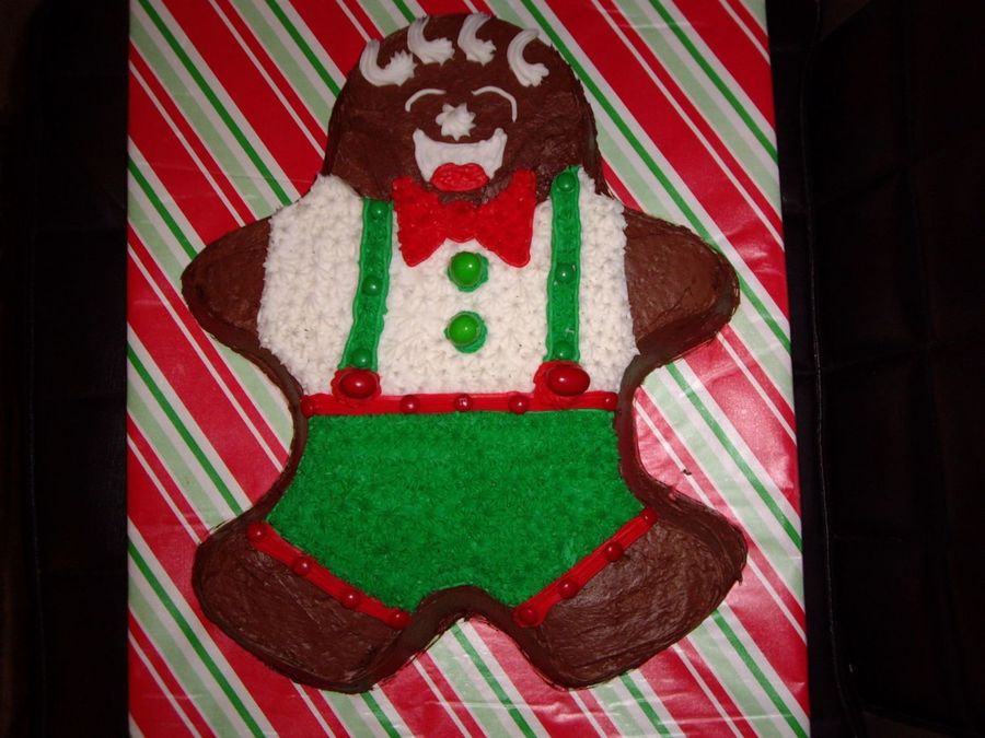 Gingerbread Boy - CakeCentral.com
