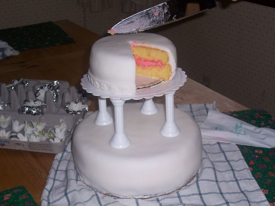 Unfinished Wedding Cake - CakeCentral.com