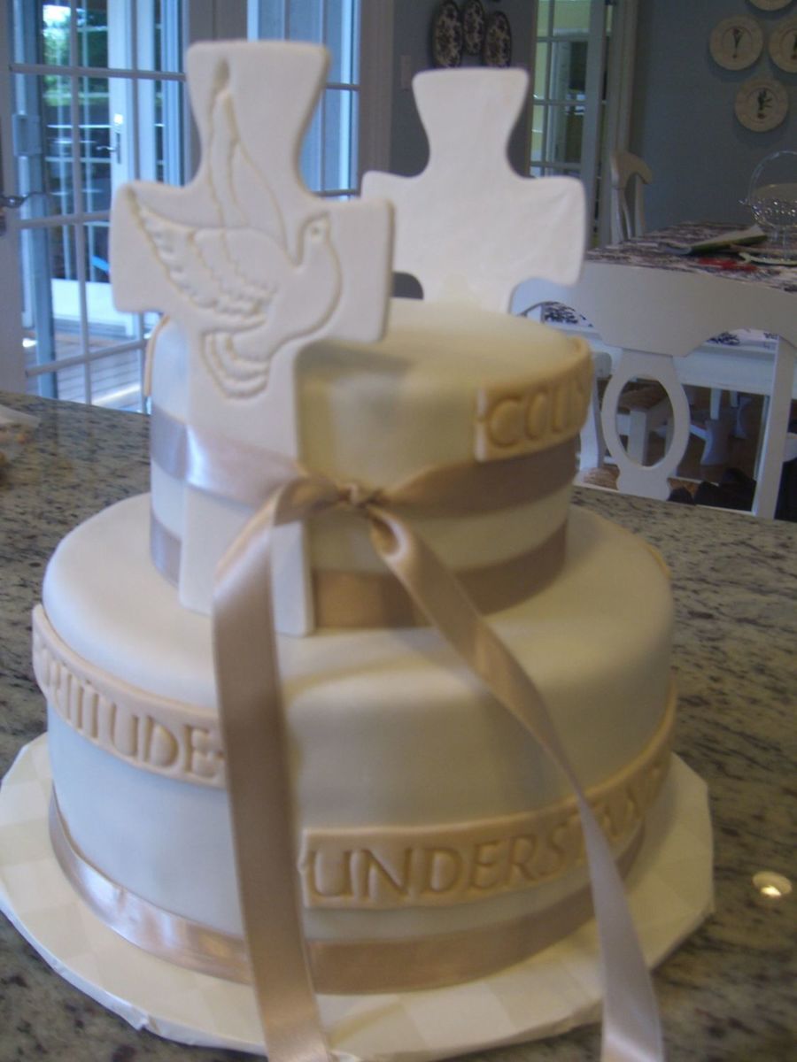 Confirmation Cake - CakeCentral.com