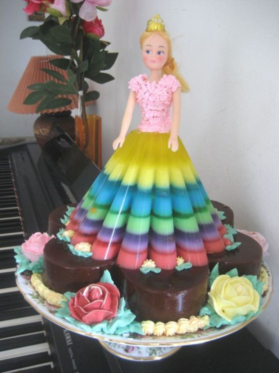 Barbie Pudding - CakeCentral.com