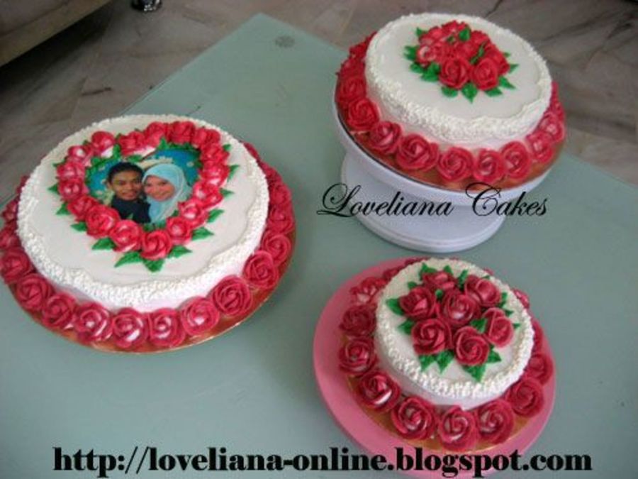 Edible Wedding Cake - CakeCentral.com